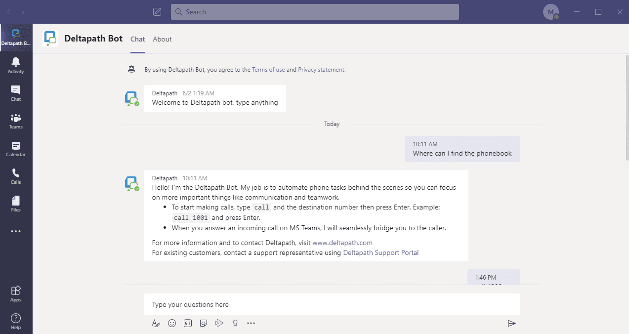 Deltapath Teams Gateway - Deltapath