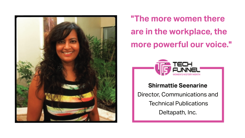 Women’s History Month with Shirmattie Seenarine - Deltapath