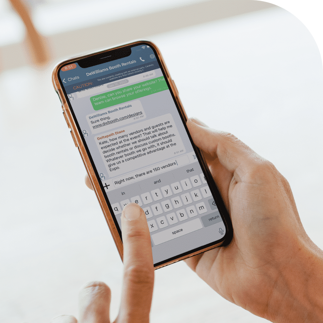 Business Text Messaging App | Deltapath